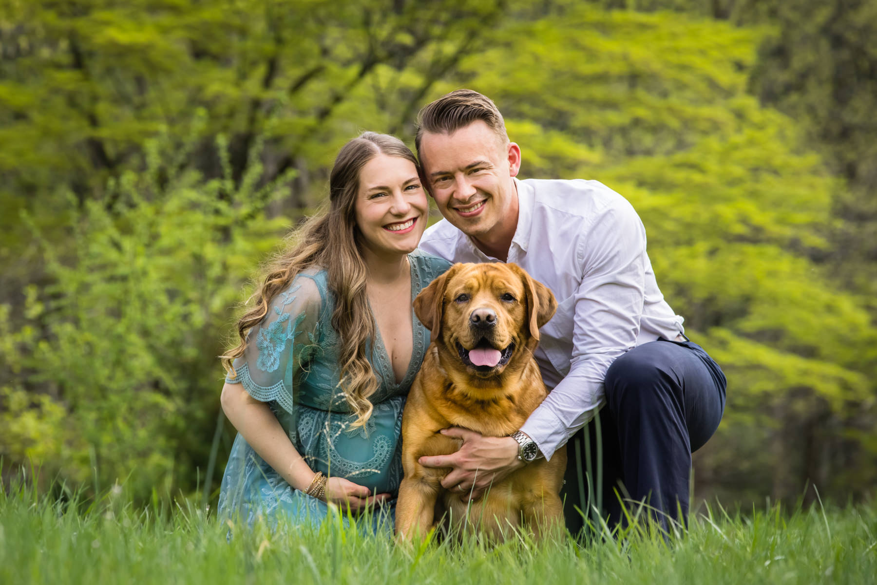 Holly Hedge Maternity Session: Erin & Morgan (and Clifford too ...